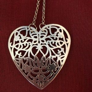 Brighton | Jewelry | Brighton Detailed Heart Necklace | Poshmark